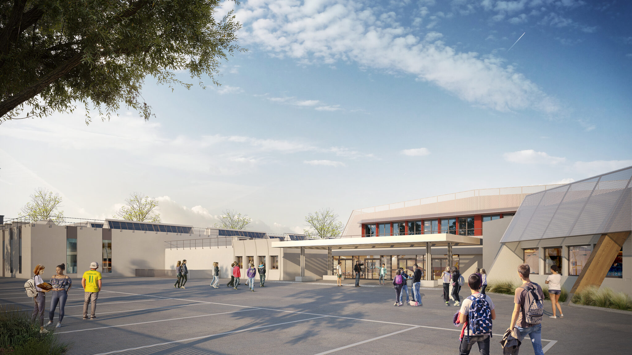 Rénovation énergétique du Lycée Fernand Forest Saint Priest - DVA ...