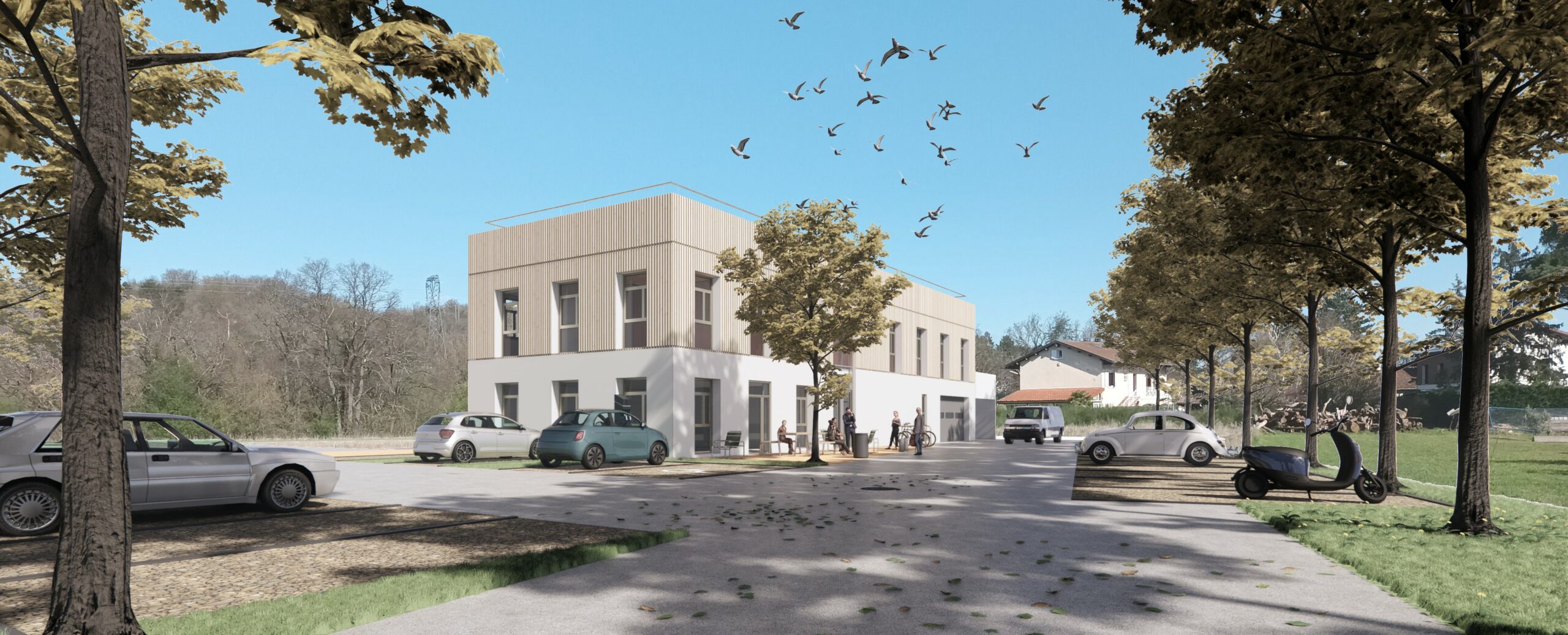 SITOM Construction du nouveau siège - Montagny (69) - DVA architecte